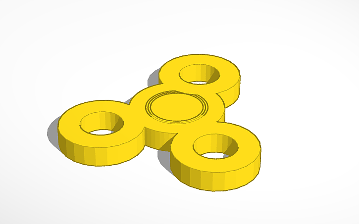 3D design Fidget spinner | Tinkercad