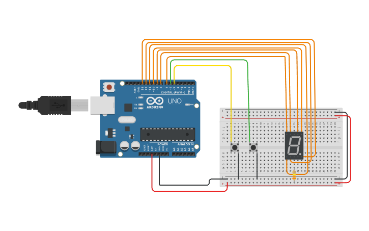 Circuit design proyecto final - Tinkercad