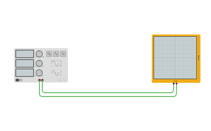 Circuit design Sine Waveform - Tinkercad