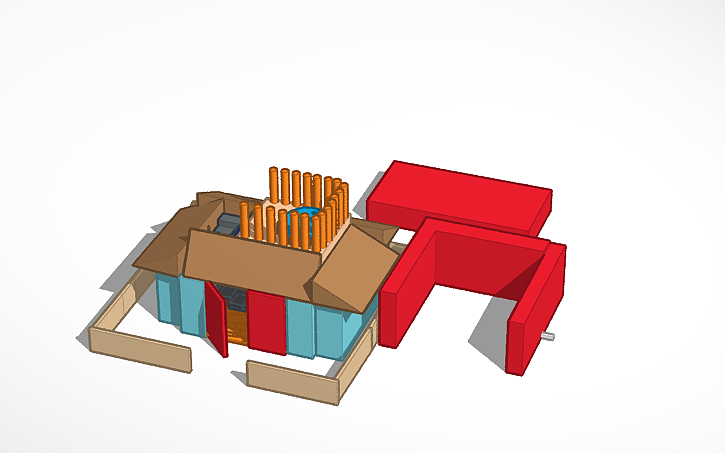 3D design Rumah Mariah SKDN | Tinkercad