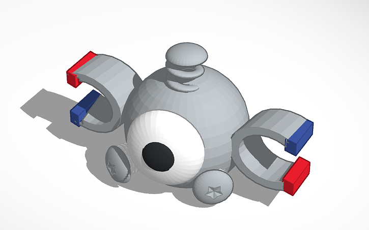 3D design pokemon - Tinkercad