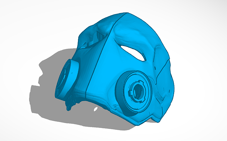 3D design mr.good&evil mask | Tinkercad