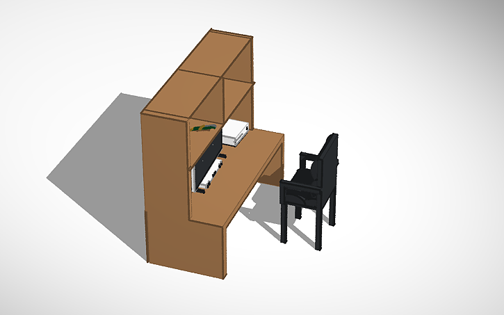 3D design Desk - Tinkercad
