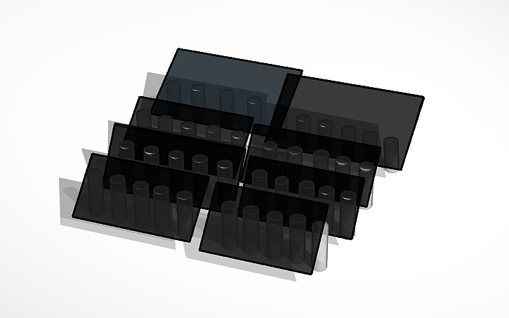 3D design Solar panels - Tinkercad