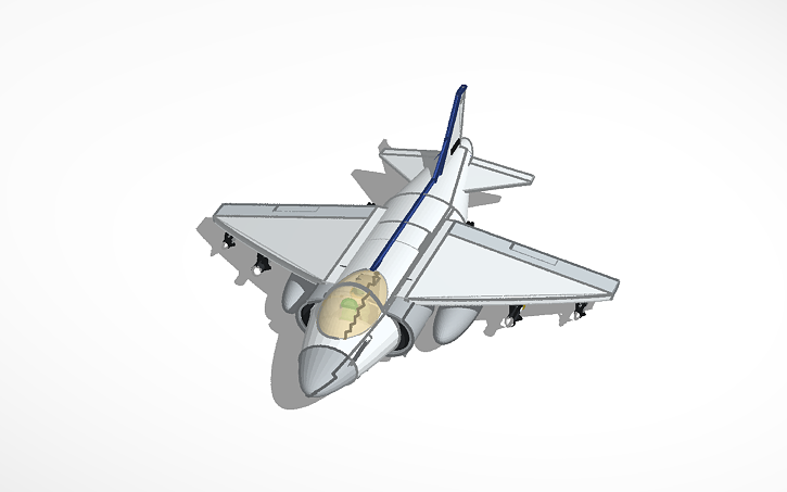 3D design Harrier Jet | Tinkercad