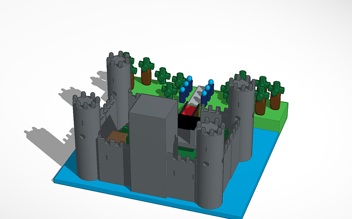 3D design SEA Conner Castle | Tinkercad