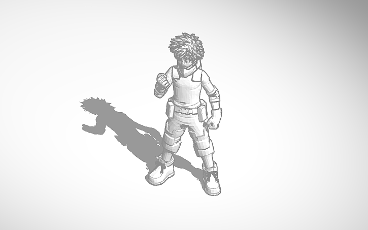 3D design deku - Tinkercad