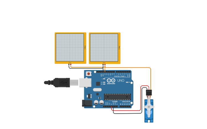 Circuit design Cours I2D- signal MLI - Tinkercad