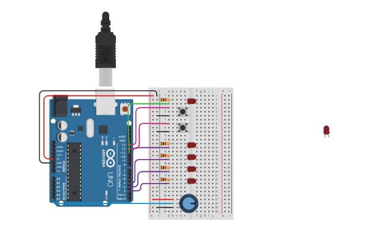 Circuit design Aula 7 | Tinkercad