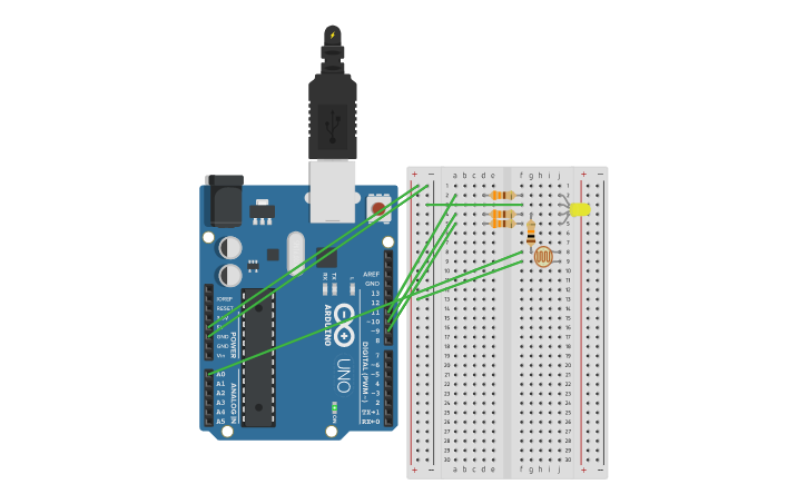 Circuit design Copy of RGB Photosensor UNFINISHED - Tinkercad