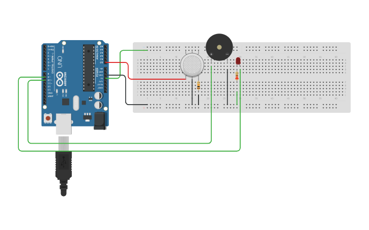 Circuit design experiment 6b - Tinkercad