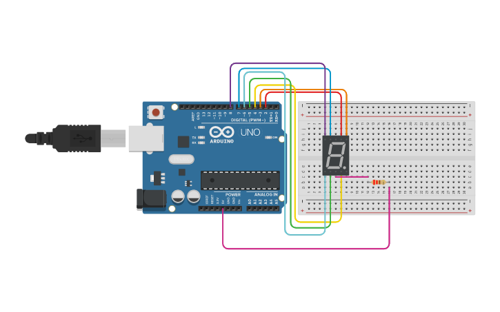 Circuit design ICT SSD | Tinkercad