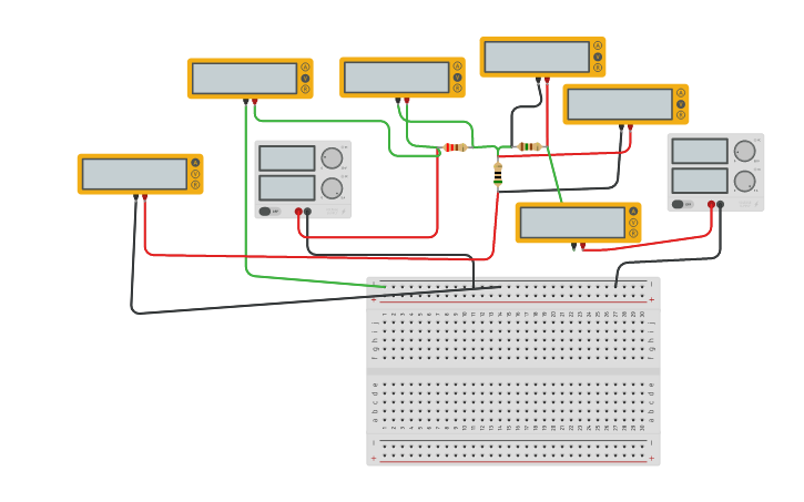 Circuit design Practica 6 - Tinkercad