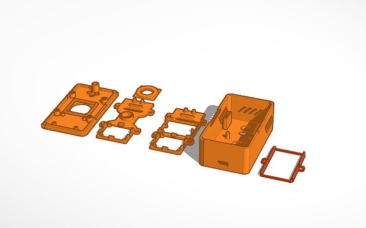 3D design ESP32 Multi-Sensor Enclosure | Tinkercad