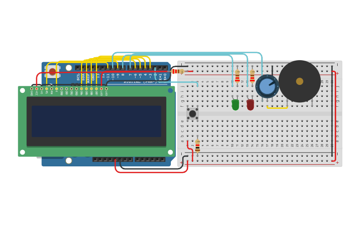 Circuit Design Arduino Game Лисицкий Tinkercad