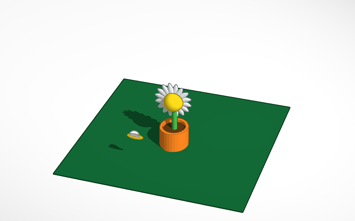 3D design Flower - Tinkercad