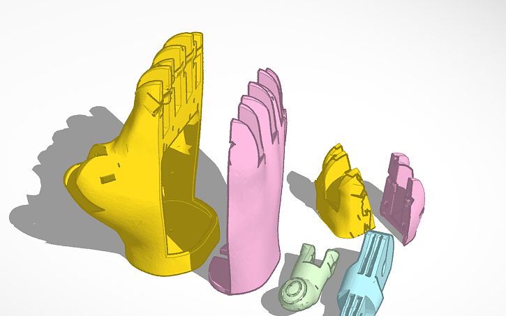 3D design 9110 Kwawu Finger 2.1 - Tinkercad