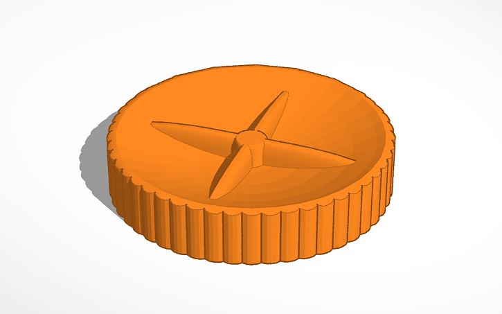 3D design Scroll Knob | Tinkercad