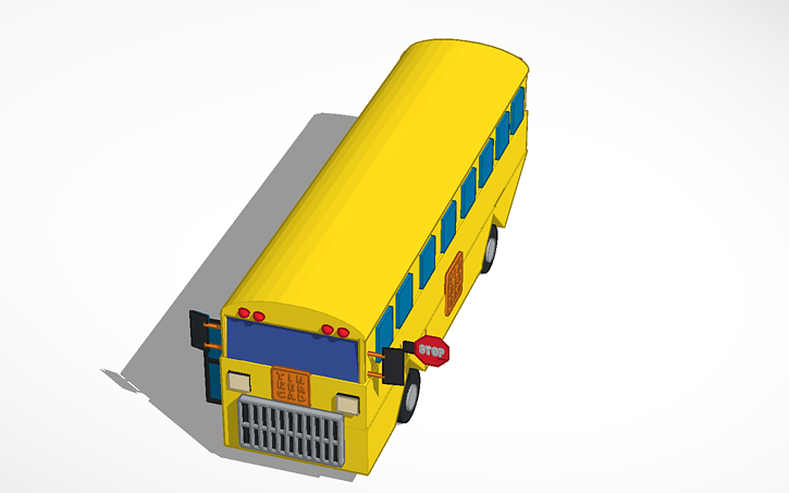 3D design tinkercad bus | Tinkercad