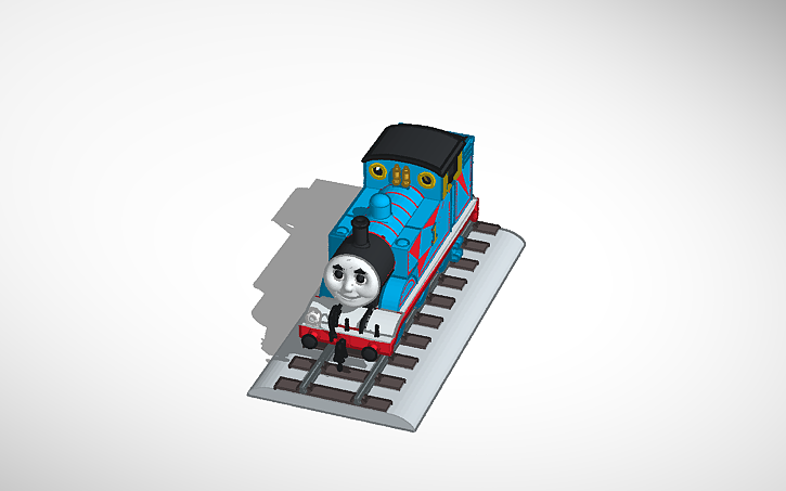 3D design Thomas the train - Tinkercad