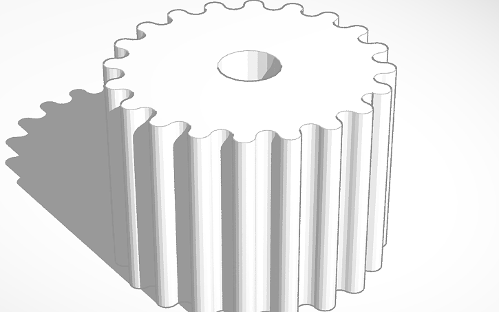 3D design useful gear - Tinkercad 3D design useful gear - Tinkercad