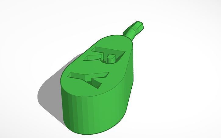 3D design Ren Yan-Key chain - Tinkercad