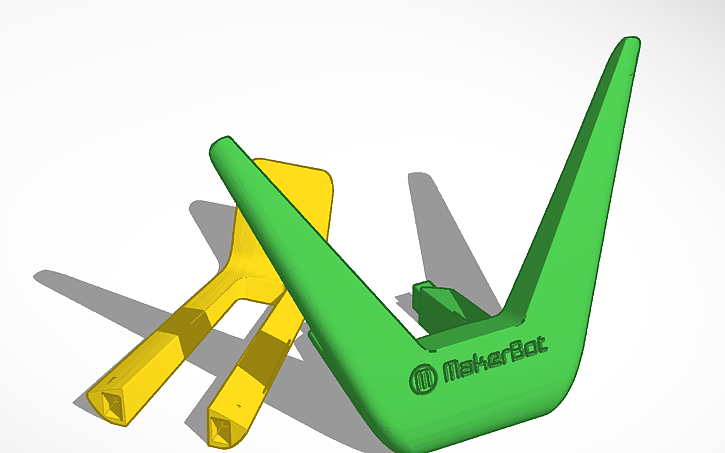 3D design HeadSet Stand 2-part | Tinkercad