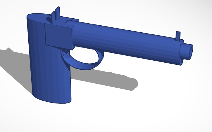 3D design 1911 - Tinkercad
