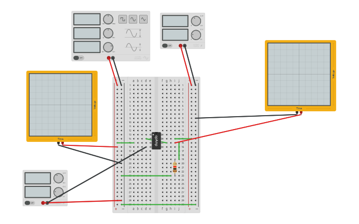 Circuit design 4.Voltage Follower | Tinkercad