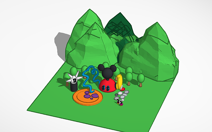 3D design Disney - Tinkercad