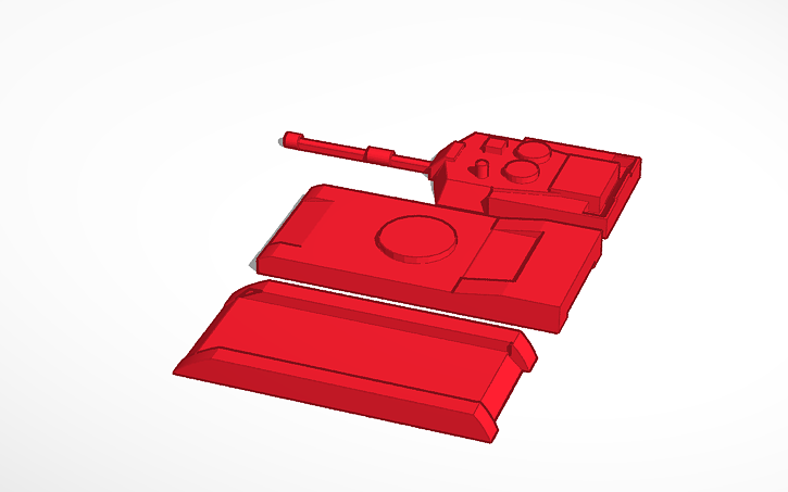 3D design Abrams 1/100 | Tinkercad