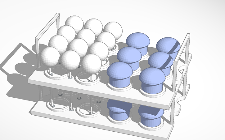 3D design Cake Pop Carrier | Tinkercad