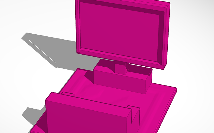 3D design Kylie's TV | Tinkercad