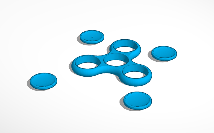 3D design Spinner - Tinkercad