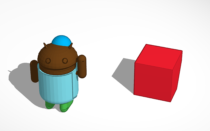 3D design Android Template | Tinkercad