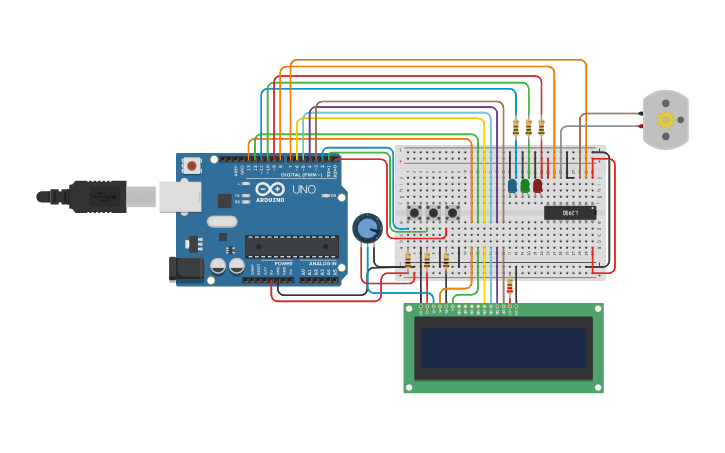 Circuit design AC1 | Tinkercad