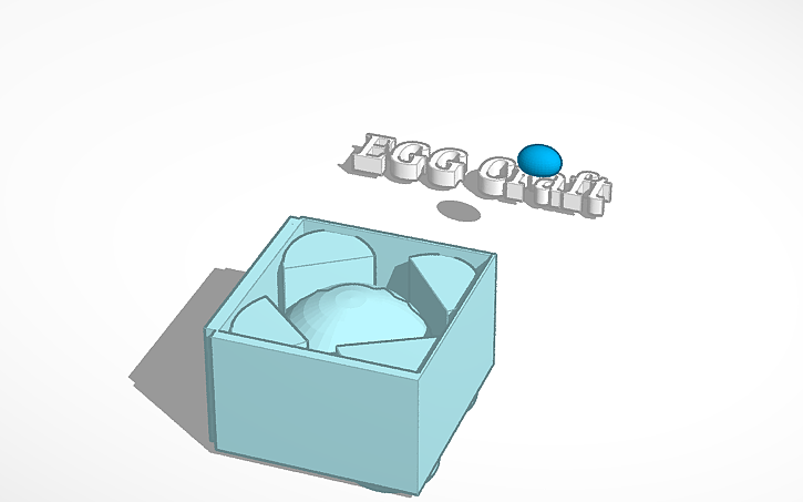3d Design Egg Drop Tinkercad
