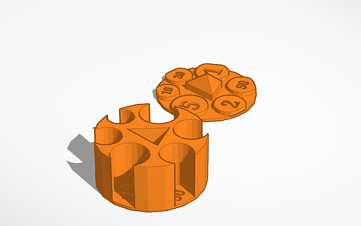 3D design PLN Coin Holder With Cover - Tinkercad