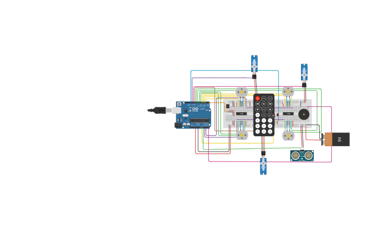 Circuit design electric - Tinkercad