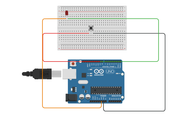 Circuit Design Switch Button Tinkercad