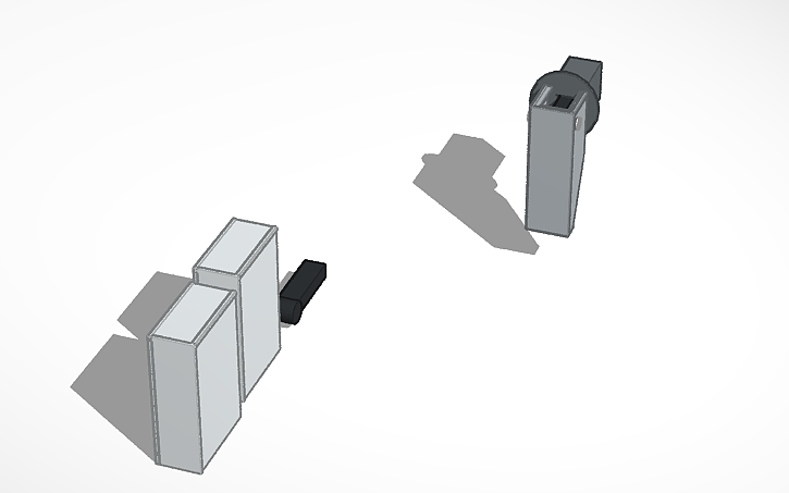 3D design choke lever | Tinkercad