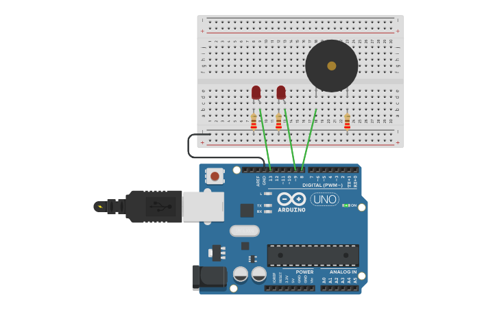 Circuit design Copy of Serial Monitor inpit and output ADI | Tinkercad