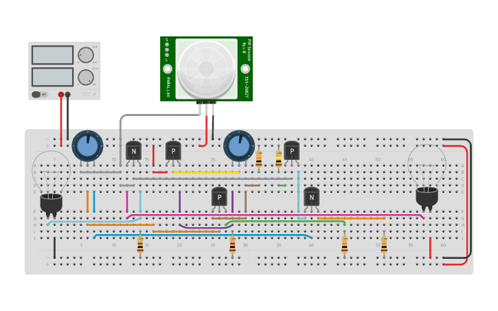 Circuit design Move yo3 | Tinkercad