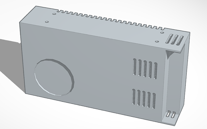 3D design S-360-12 12v 30amp power supply - Tinkercad