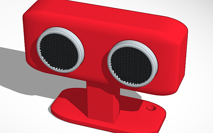 3d Design Hc Sr04 Ultrasonic Sensor Tinkercad