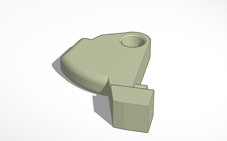 3D design Trigger - Tinkercad