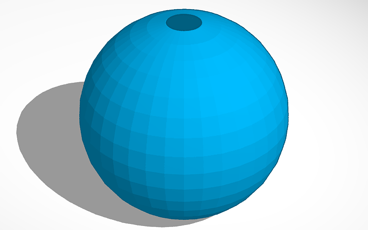 3D design Excercise Ball | Tinkercad