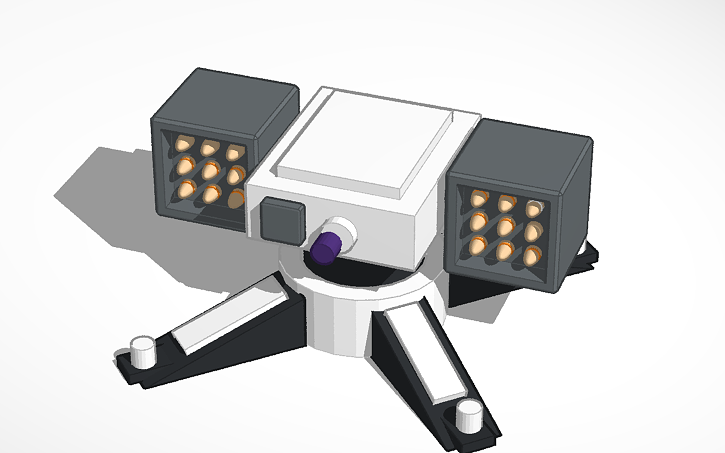 3D design old camera - Tinkercad