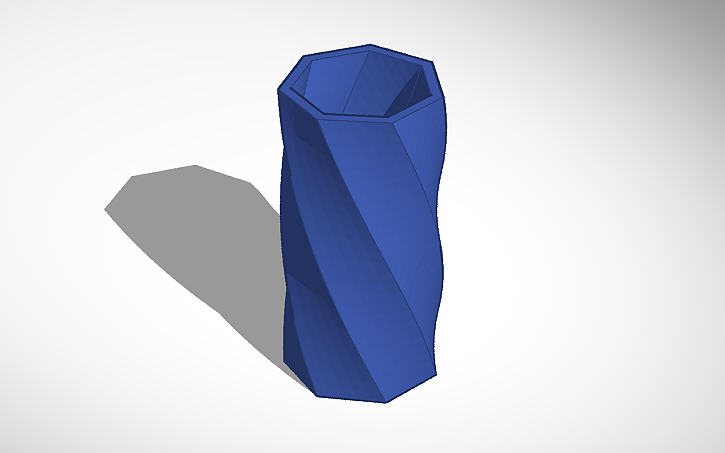 3D design Vase | Tinkercad