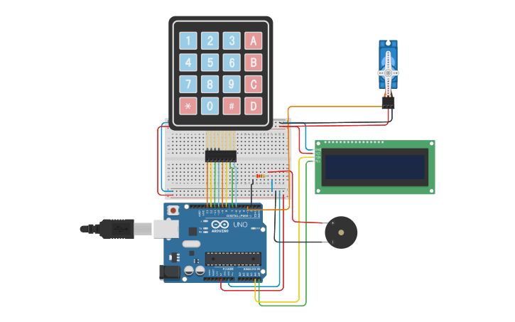 Circuit design Ultima tarea | Tinkercad